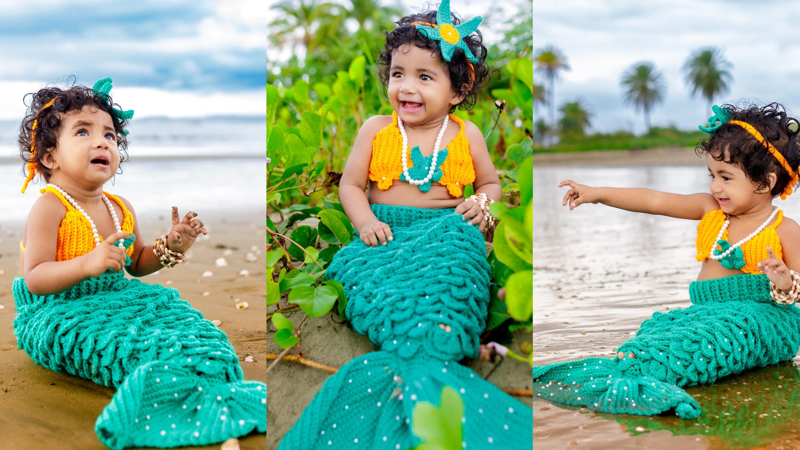 Little Mermaid – Zaleyna’s Photoshoot Captures Hearts by the Seaside in ...
